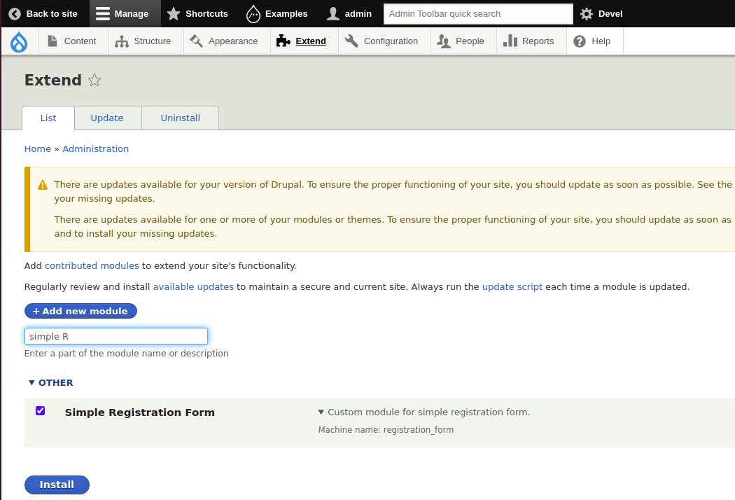 Building A Custom Form Programmatically In Drupal 89 Mycodeblog